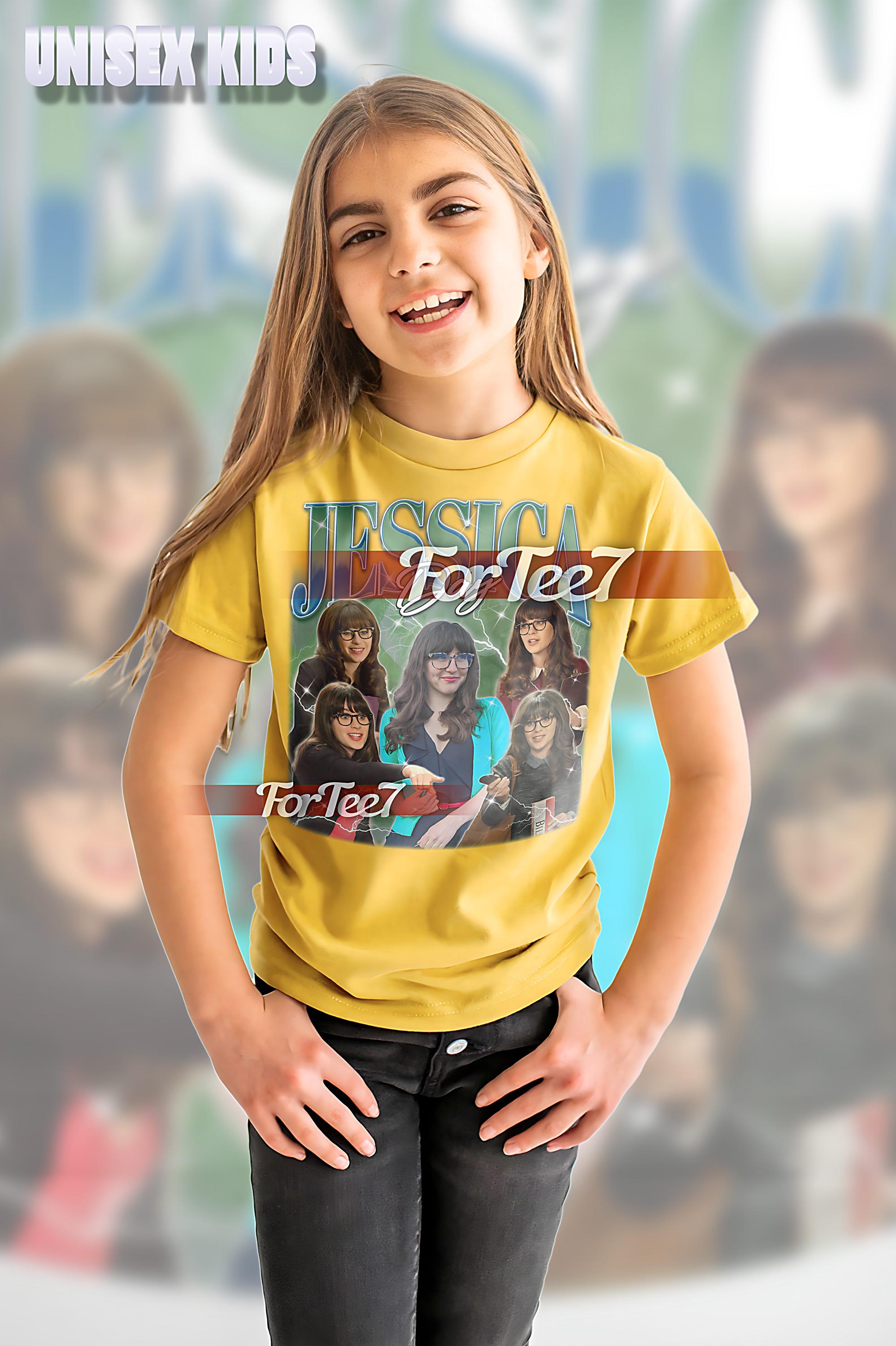 JESSICA DAY Bootleg Tshirt, Jessica Day 90s Retro Tee, Jessica Day ...
