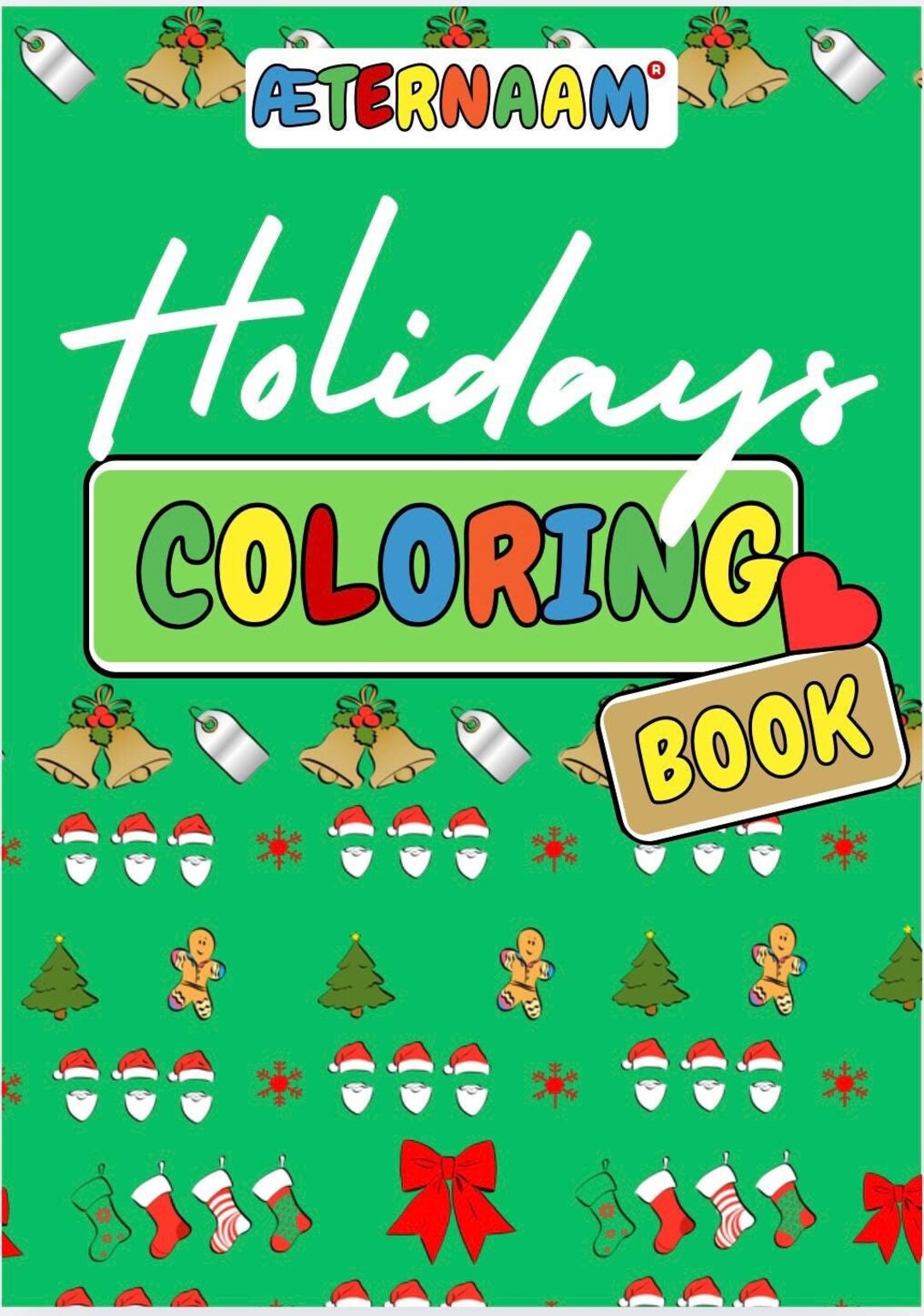 Green Coloring Book - Etsy