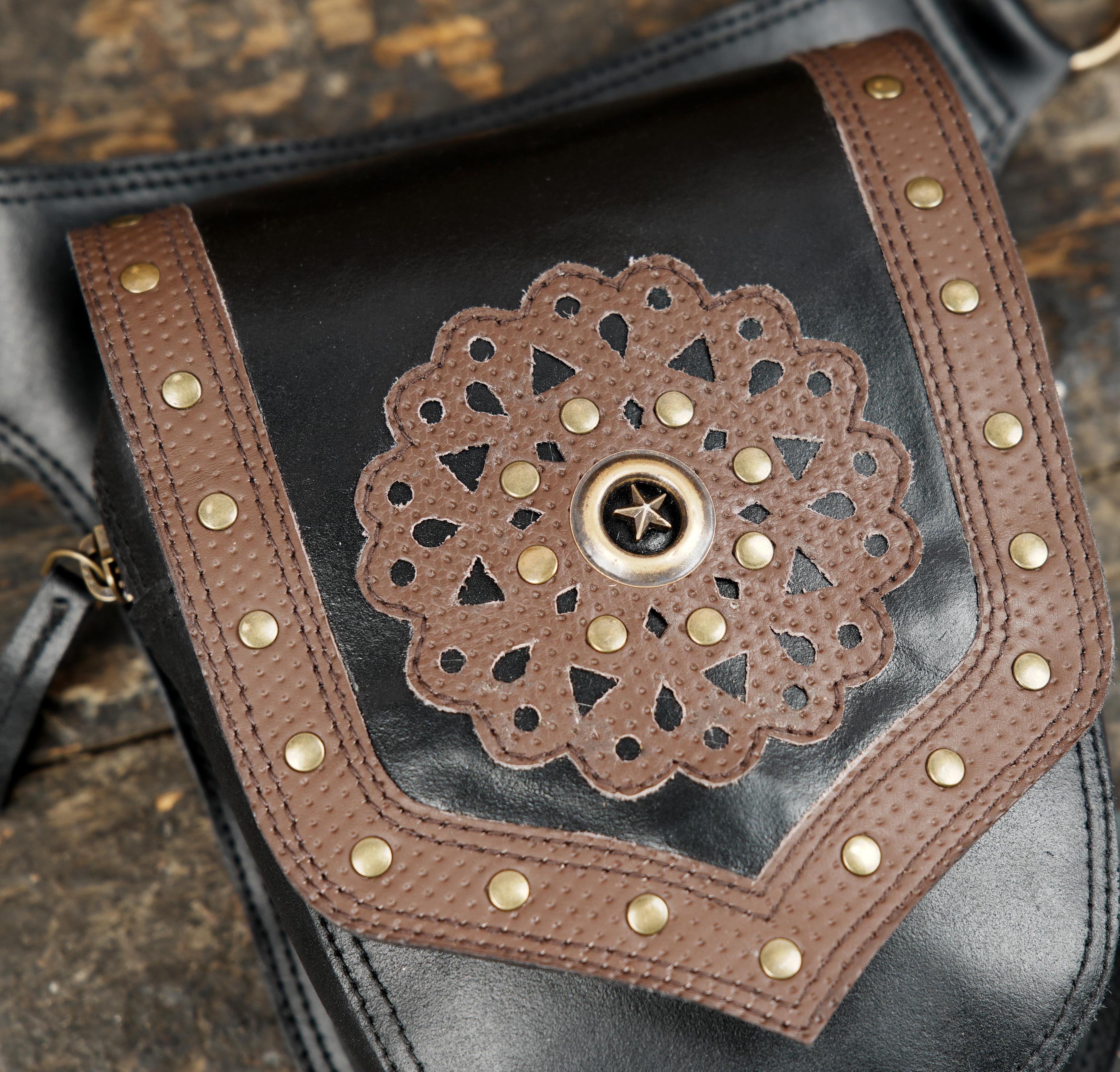 Leather Belt With Elegant Antique Brass Fittings - Etsy