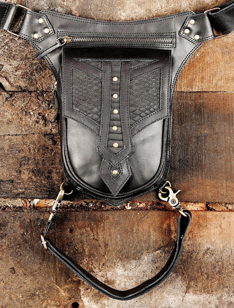 Waist Thigh Strap, Classic Leather Belt, Biker Gear, Rider Essentials ...