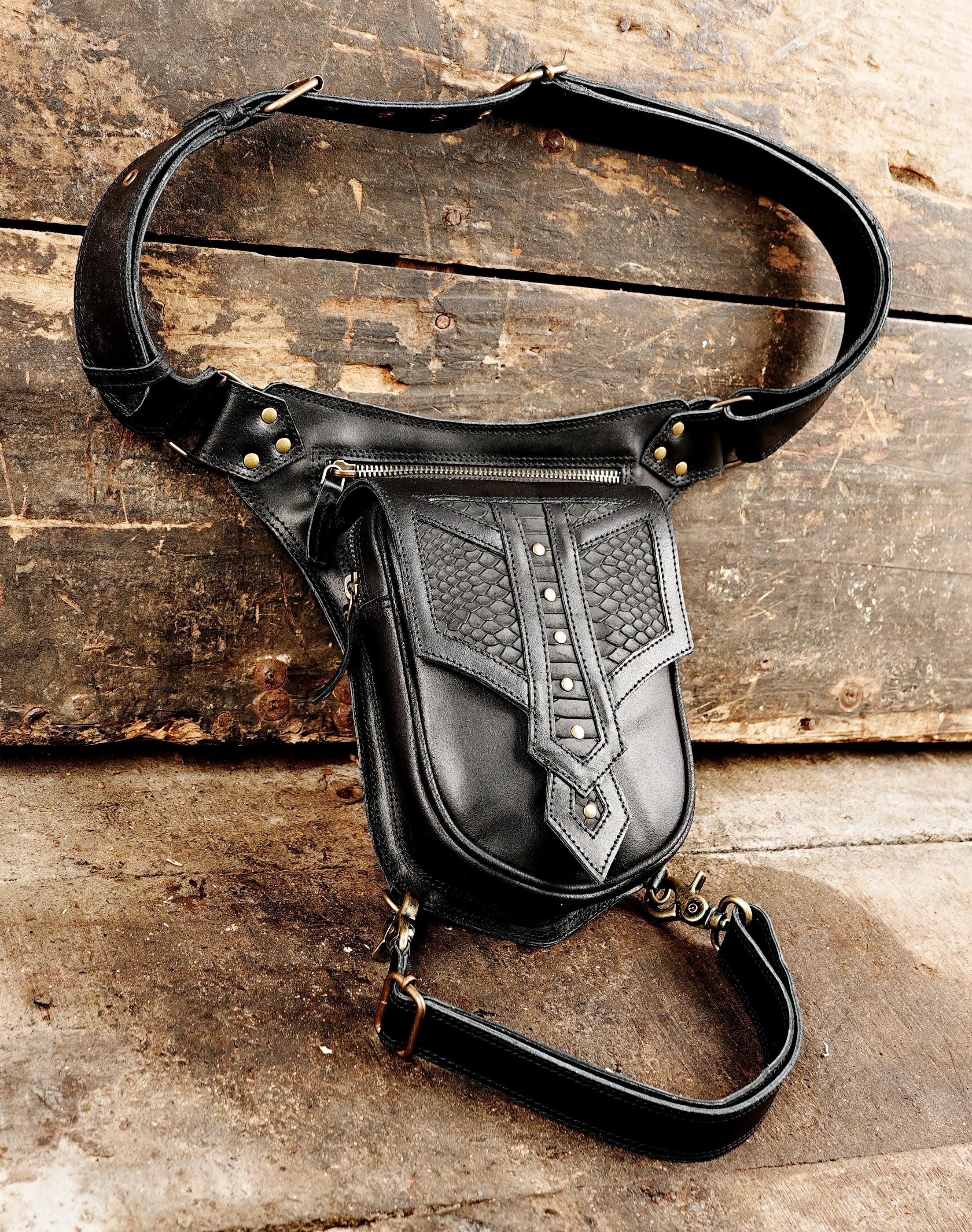 Waist Thigh Strap, Classic Leather Belt, Biker Gear, Rider Essentials ...