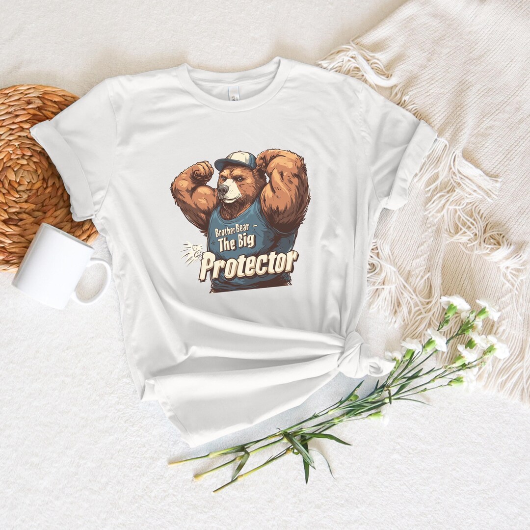 Muscular Bear Brother Bear - the Big Protector Tee Shirt, Tank Top ...