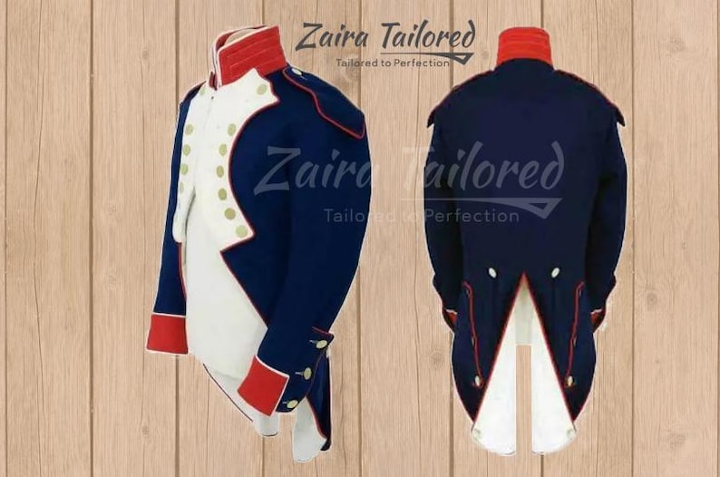 Custom Napoleonic Uniform | 18th Century Revolutionary War Coat ...