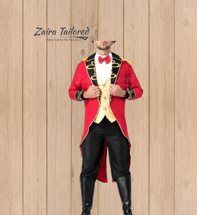 Gothic Steampunk Ringmaster Costume: Barnum Circus Magician Cosplay ...