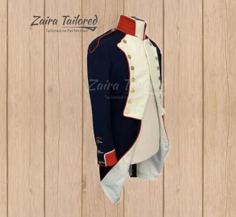 Custom Napoleonic Uniform | 18th Century Revolutionary War Coat ...