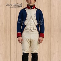 Napoleonic 18th Century Brunswick Officer Hussars Pelisse Tunic Jacket ...