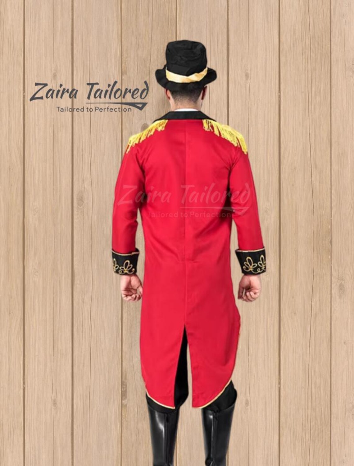 Men's Gothic Steampunk Ringmaster Costume - Magician Clown Halloween ...