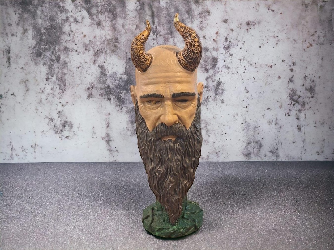 Mimir God of War Figure - Ragnar- Thor - Handmade Collectible Statue ...