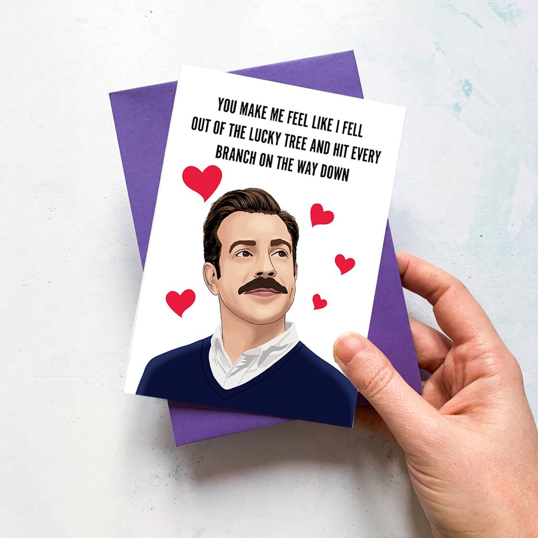 Ted Lasso Birthday Card Printable Funny Print-at-home Card Aesthetic ...