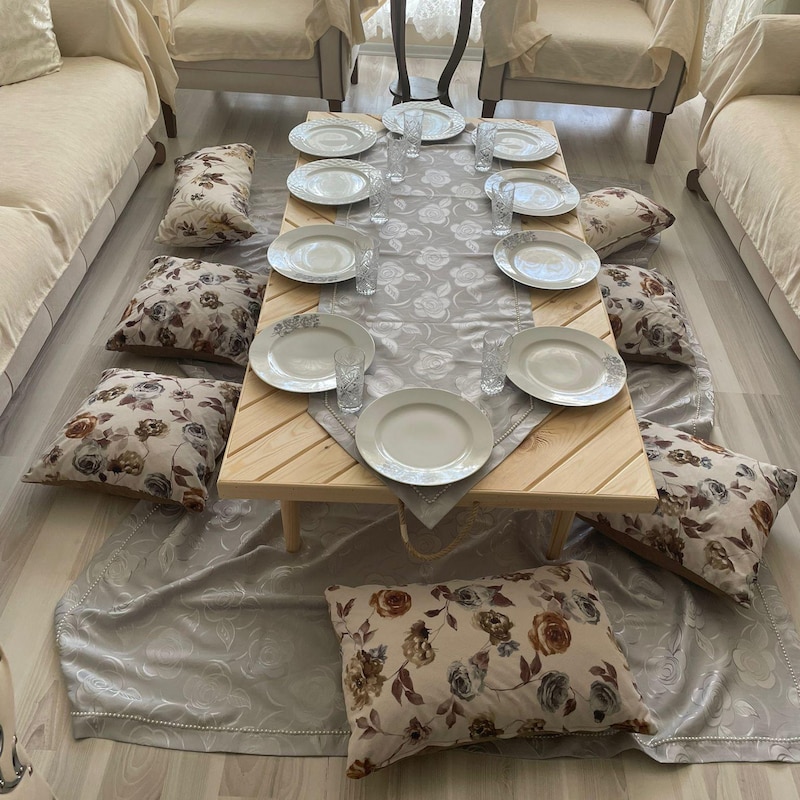 Folding Wood Dinner Table - Etsy