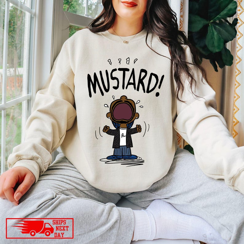 Vintage Kendrick Lamar Mustard Meme Shirt or Sweatshirt, Premium Ultra ...