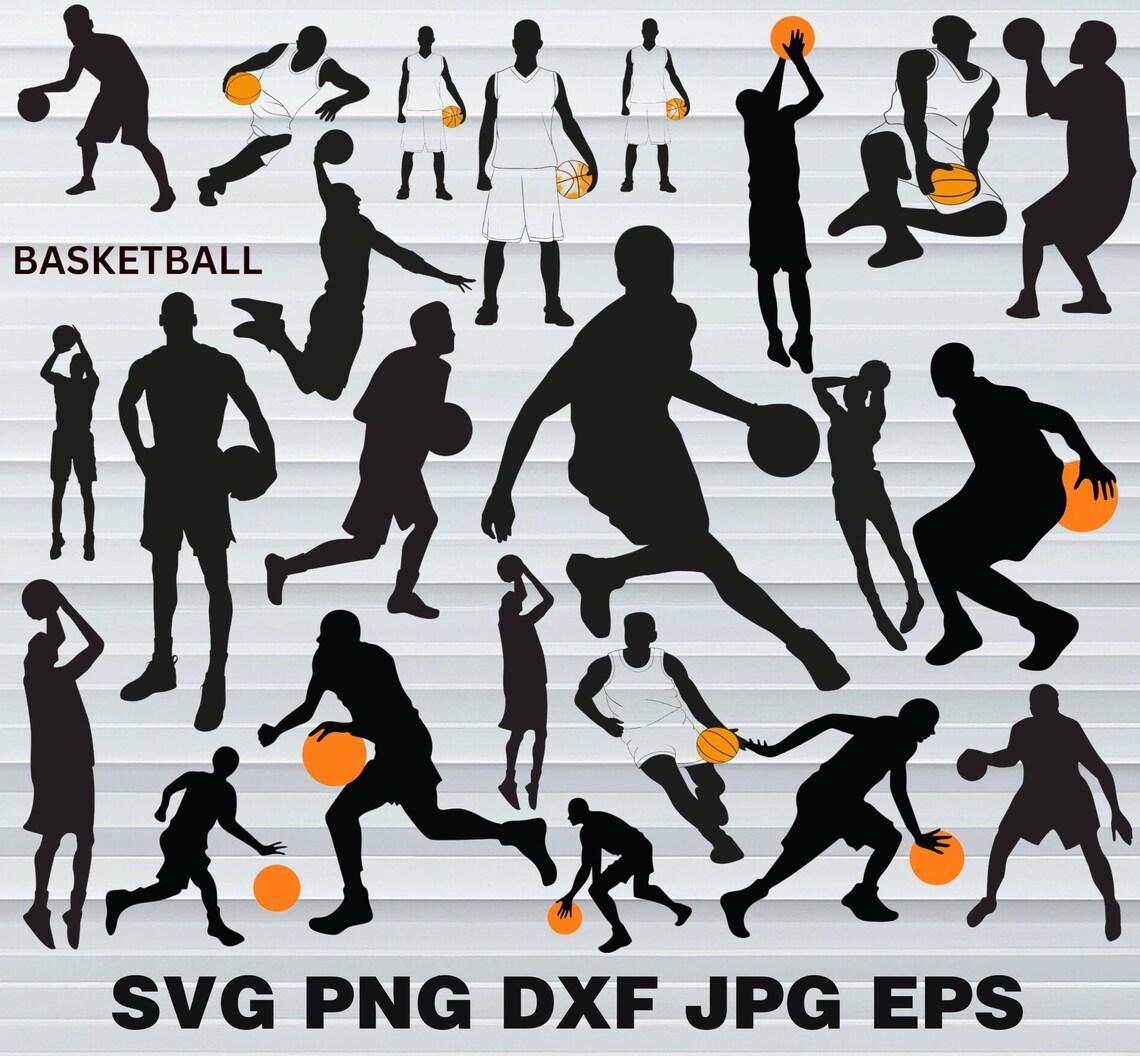 Basketball SVG Bundle for DIY Projects - 21+ High-quality Designs ...