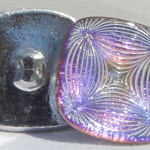 Op Art Style Czech Glass Button - Etsy