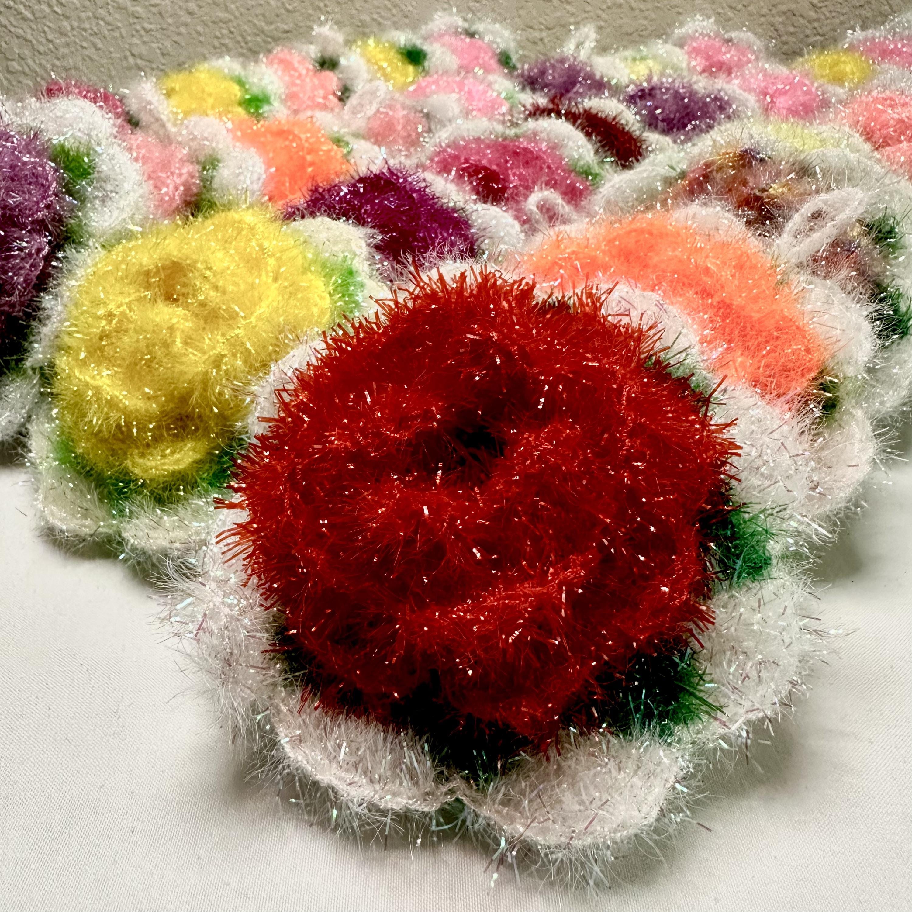 Crochet Dish Scrubbie | Korean Crochet Dish Pad | Sponge Scrubber ...