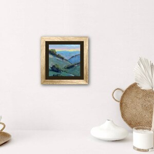 MOUNT DIABLO SUNSET, Original Oil Painting Landscape, Wall Decor Art - Etsy