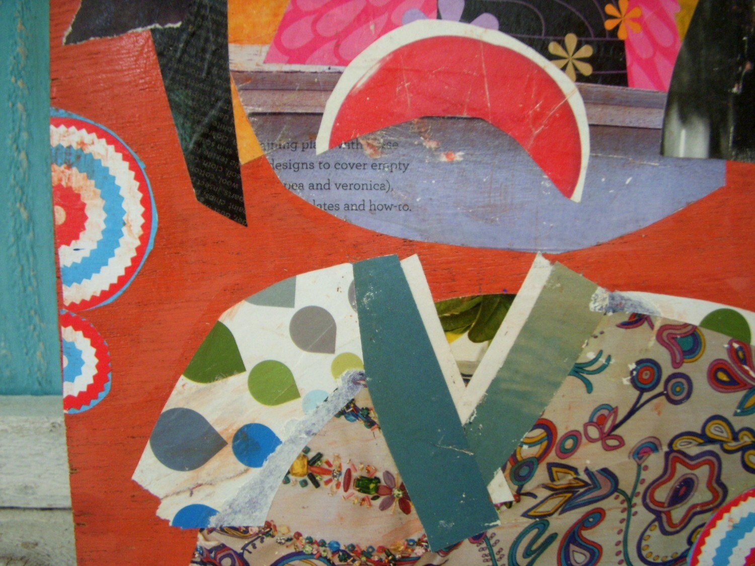 MIXED MEDIA FACE Collage Made of Tissue and Paper Pieces - Etsy