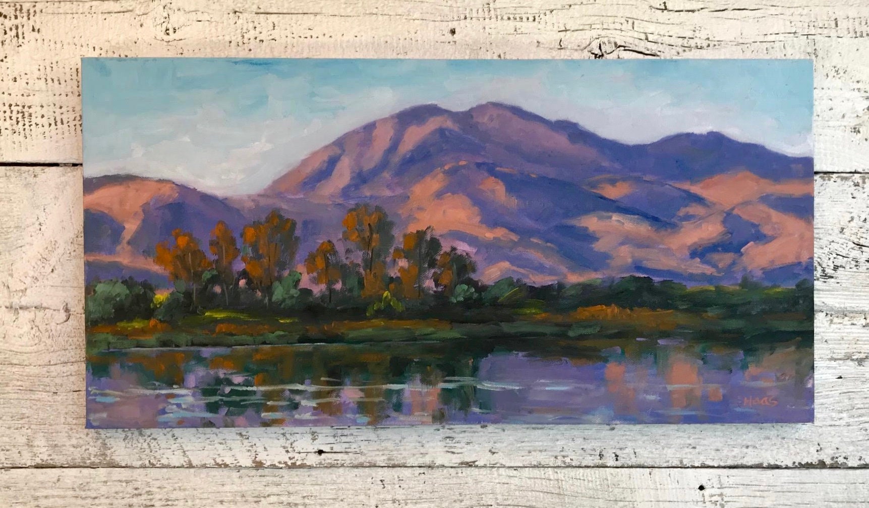 MOUNT DIABLO Original Oil Painting Fine Art Morning Light From | Etsy