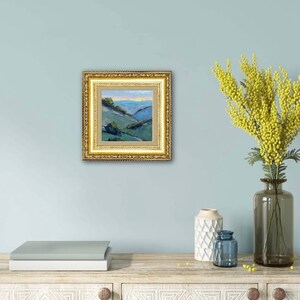 MOUNT DIABLO SUNSET, Original Oil Painting Landscape, Wall Decor Art - Etsy