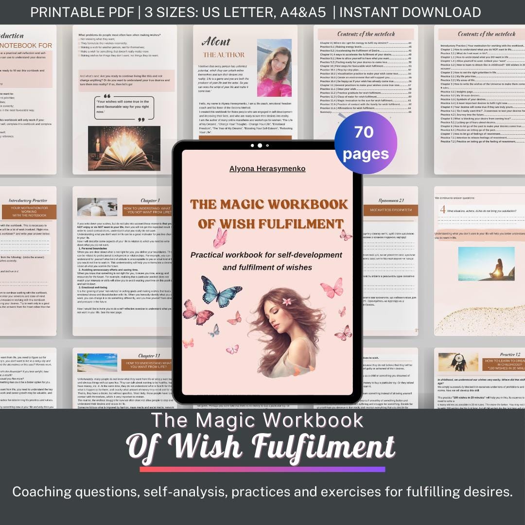The Magic Workbook of Wish Fulfilment | Practices for Fulfilling ...