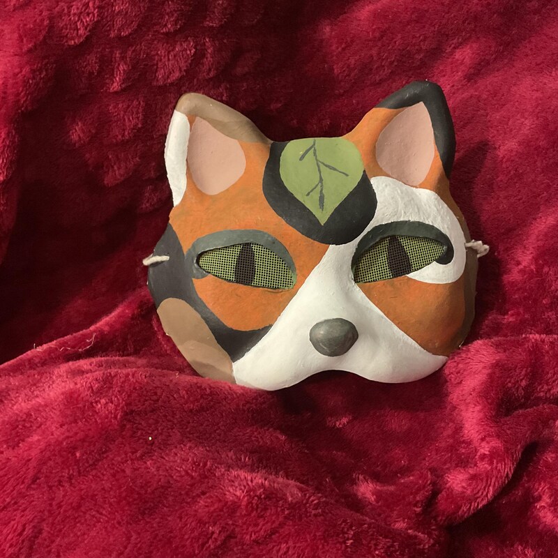 Calico Cat Therian Mask - Etsy