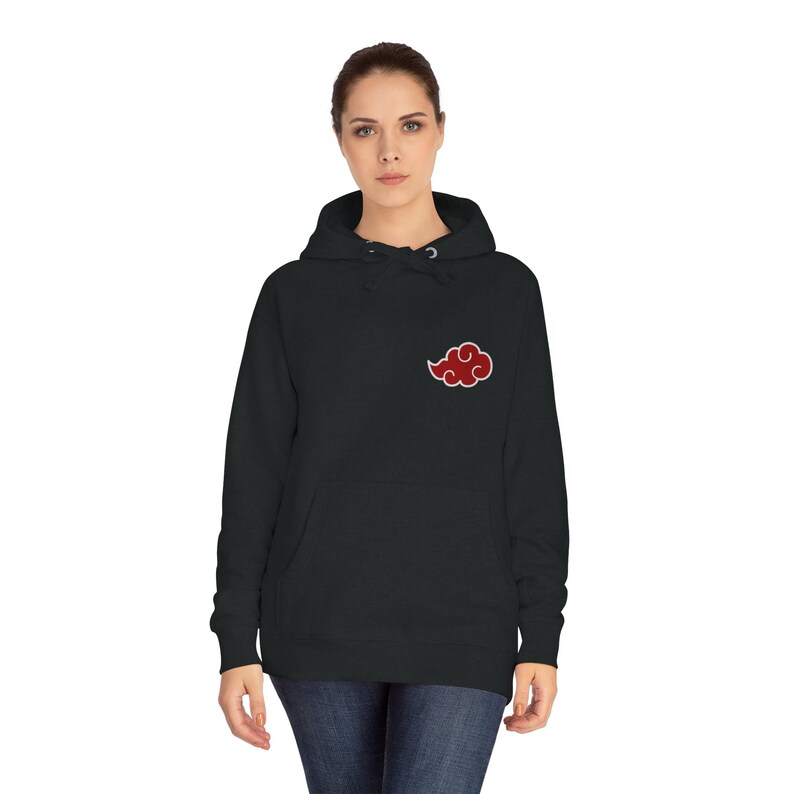 Itachi Uchiha Akatsuki Unisex Fleece Hoodie, Naruto Anime Sweatshirt ...