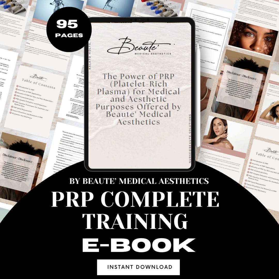 The Power of Platelet Rich Plasma (PRP) for Medical & Aesthetic ...