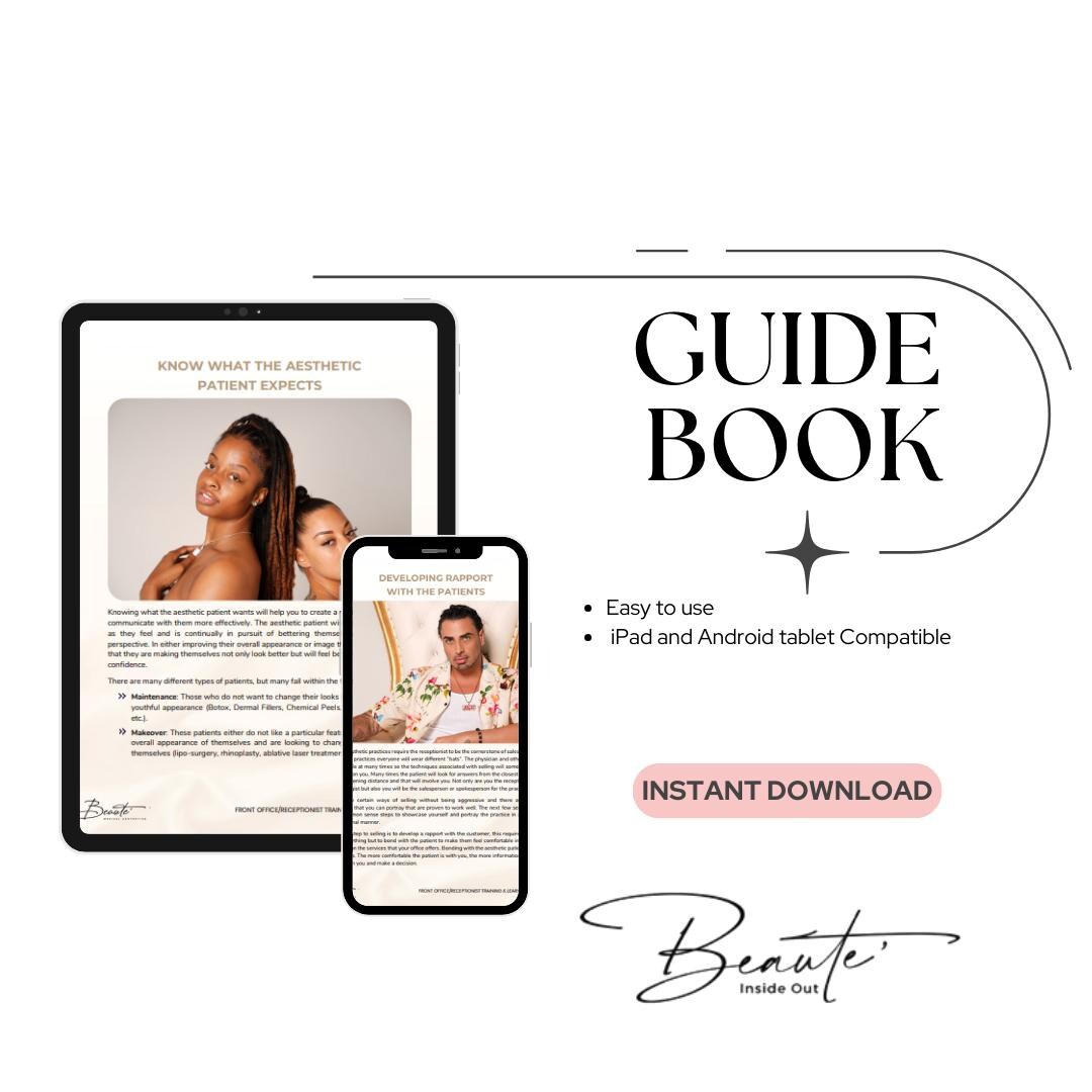 Front Office Fundamentals Aesthetic Business Training Guide, Office Guides, Office Fundamentals ...