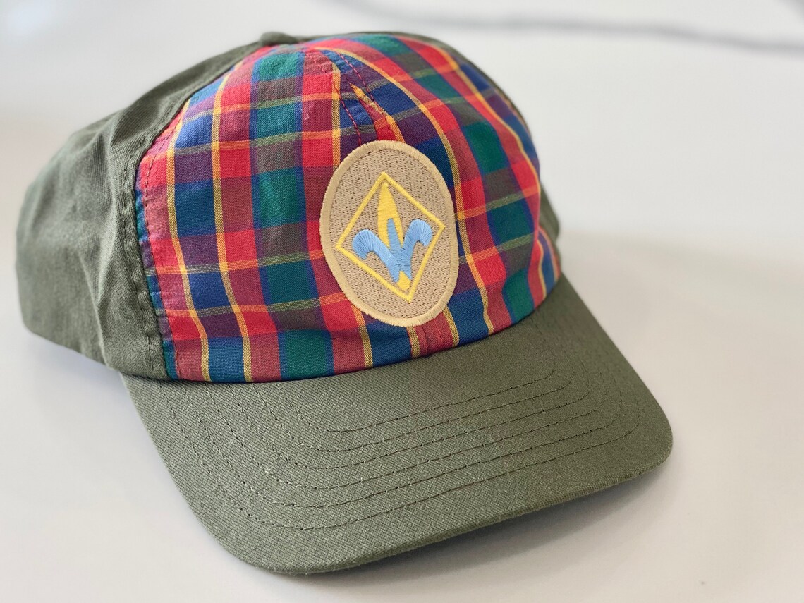 Vintage Boy Scouts WEBELOS Plaid Cap - Etsy