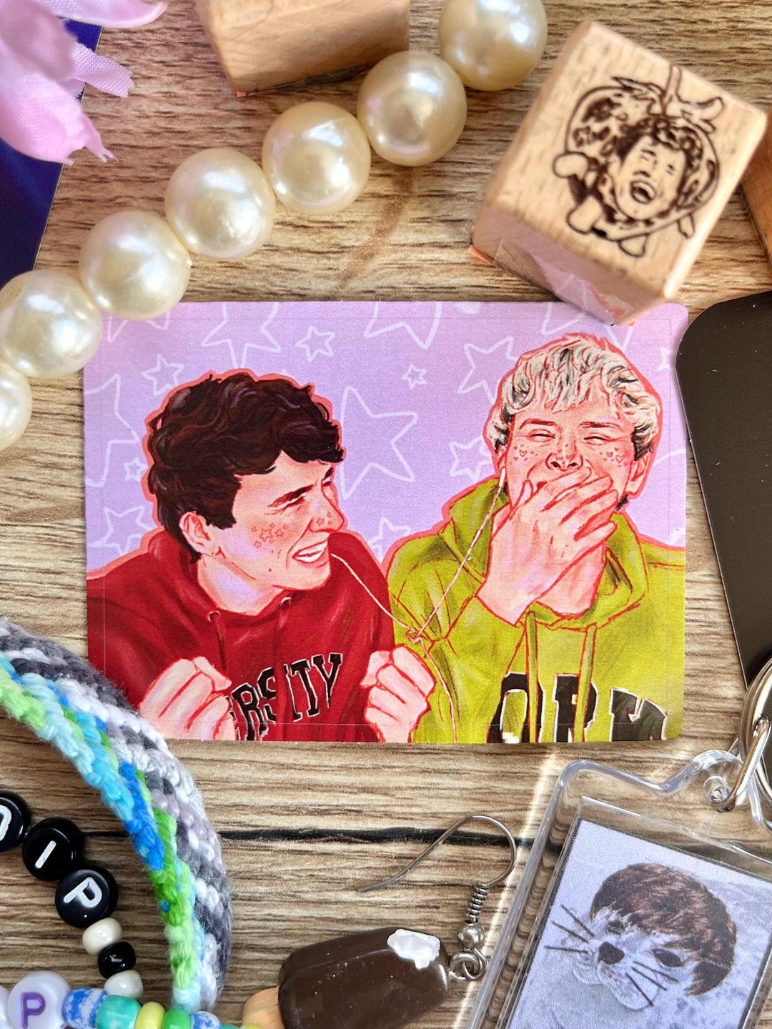 Dan and Phil University Hoodies Sticker - 5CM - Etsy