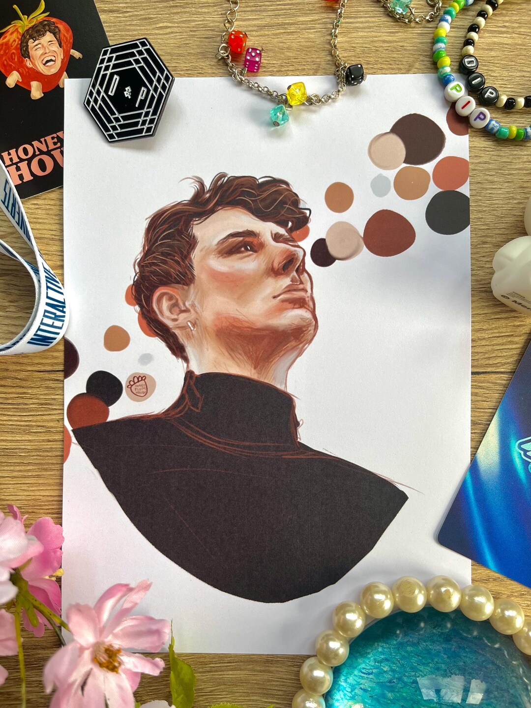 Daniel Howell Phanart Print A5 - Cute Dan Howell Digital Fanart ...