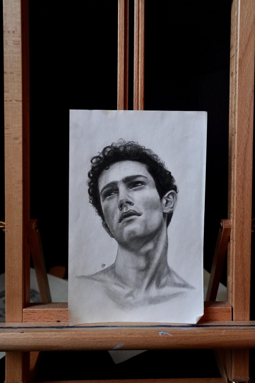 Charcoal Drawing Print - Etsy