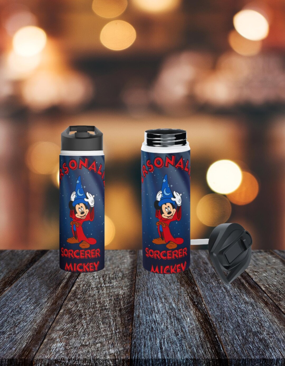 Water Bottle for Cold and Hot Drinks Disney Water Bottles Gifts Mickey ...