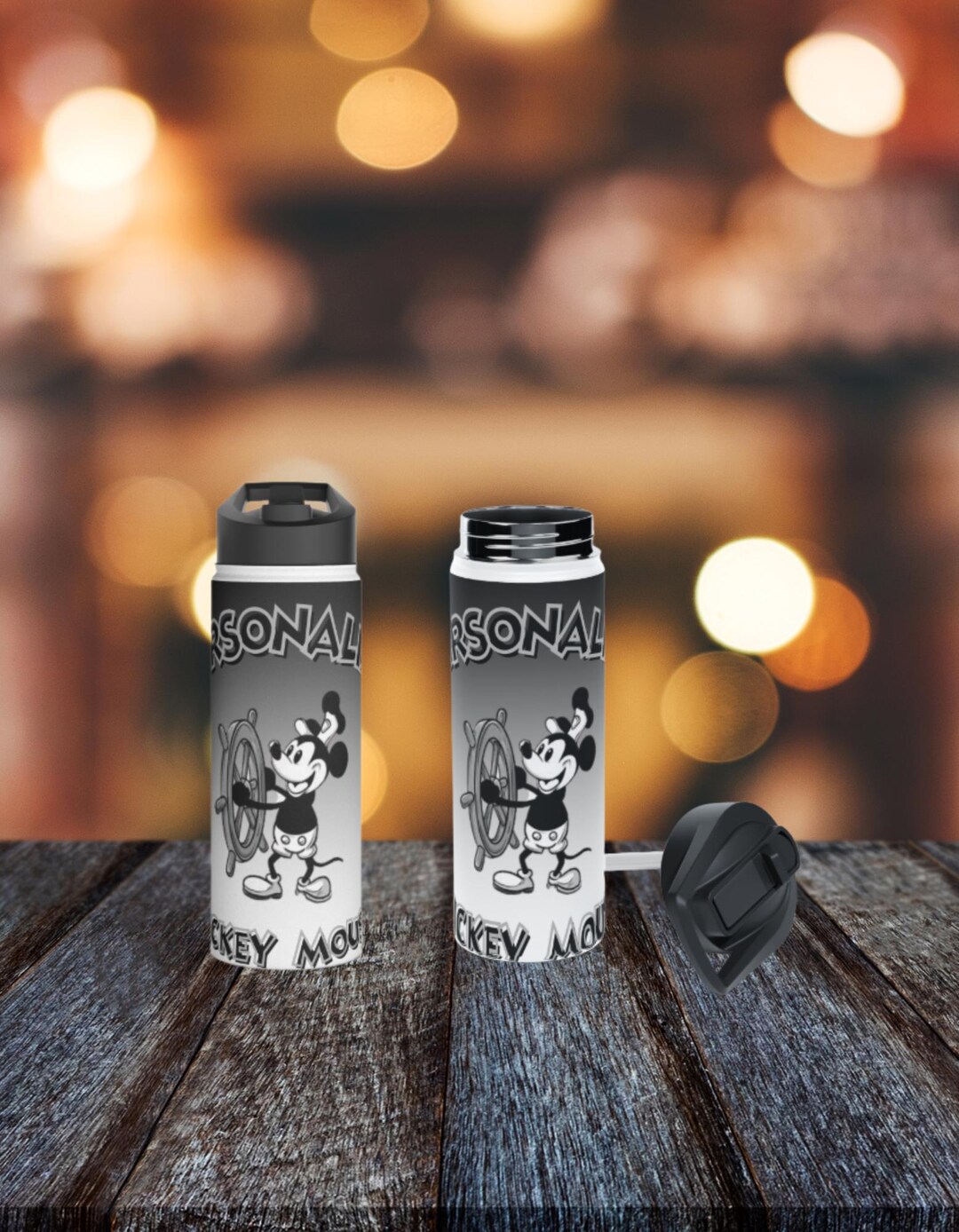 Water Bottle for Cold and Hot Drinks Disney Water Bottles Gifts the ...