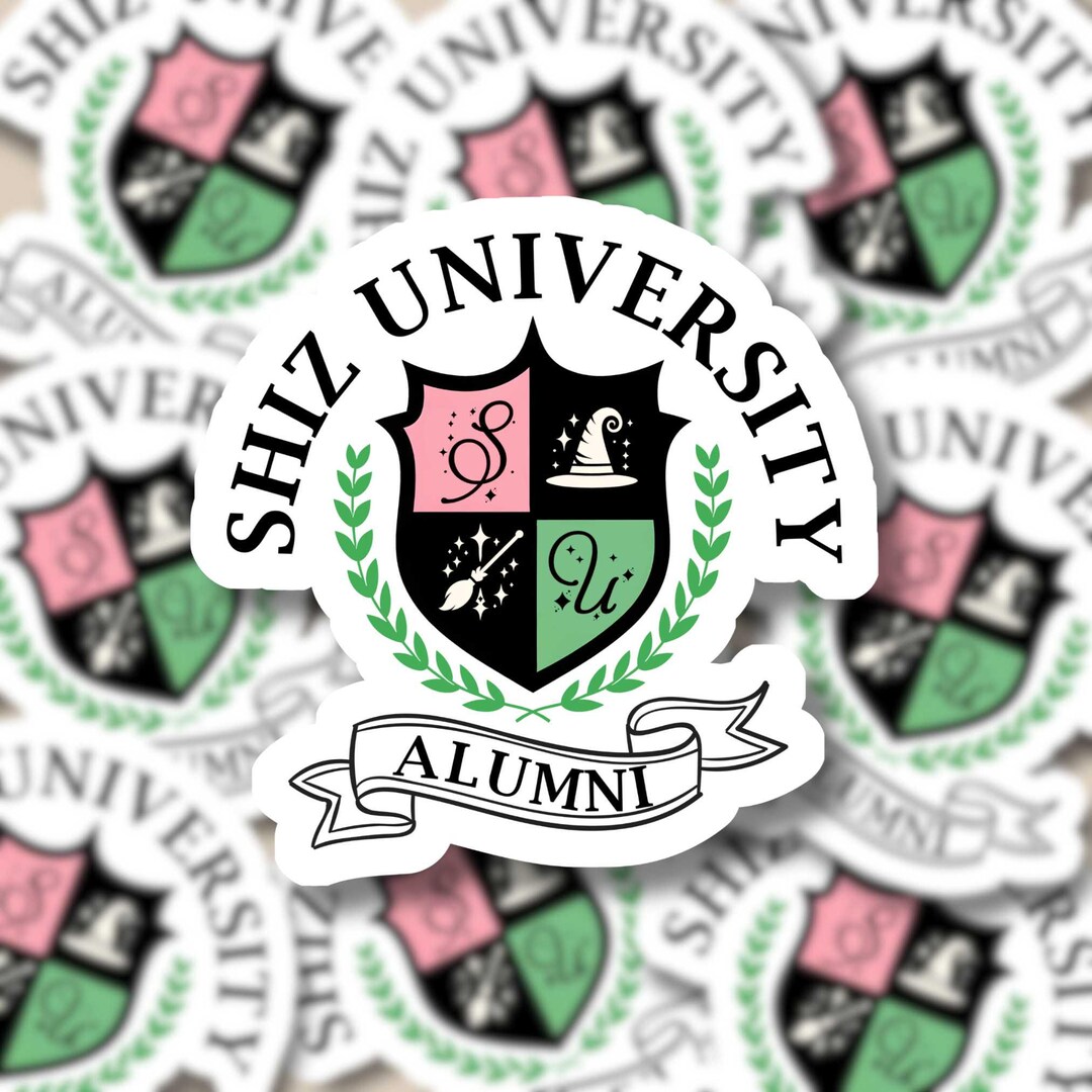Shiz University Alumni Sticker | Wicked Movie Broadway Play | Vinyl ...