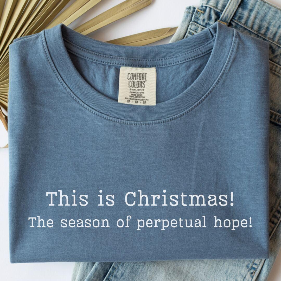 Home Alone Christmas Quote Comfort Color T-shirt, Unisex Tee, Holiday ...