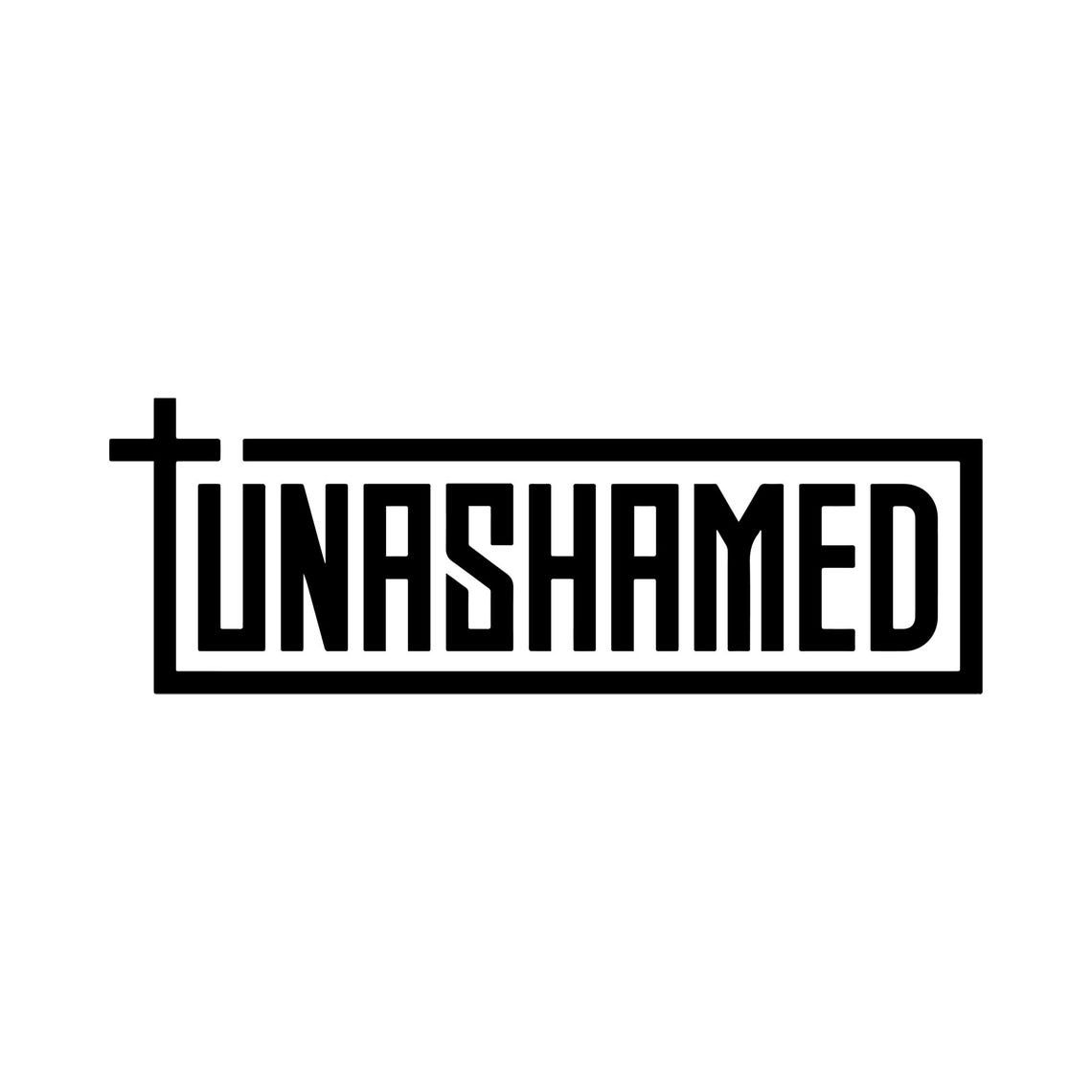 Unashamed SVG - Christian Cross PNG - Romans 1:16 Digital File ...