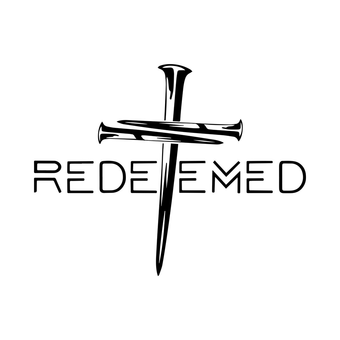 Redeemed Cross SVG | Christian Faith PNG | Redemption Nail Art ...