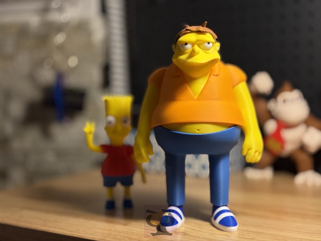 The Simpsons Barney 3d-printed Figurine Iconic Springfield Character ...