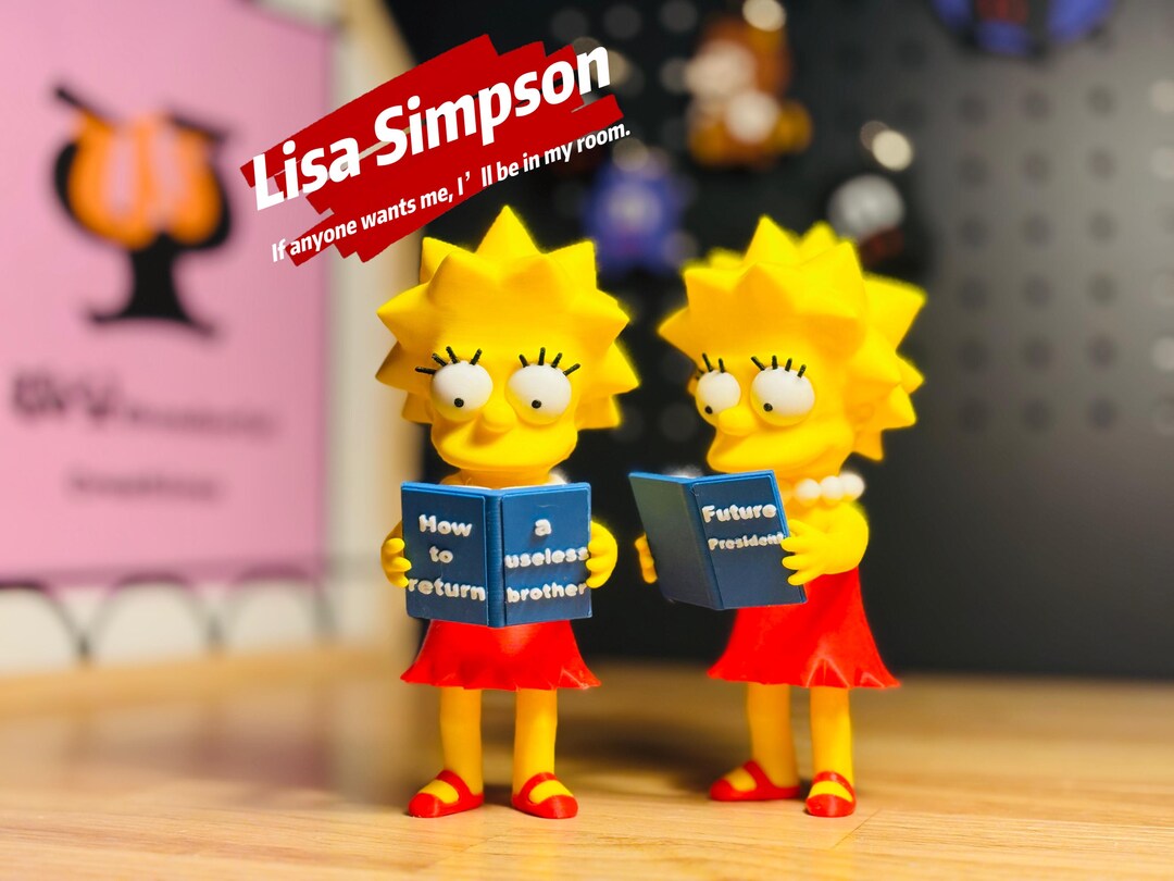 Lisa Simpson – Personalized the Simpsons Figurine – Iconic Springfield ...