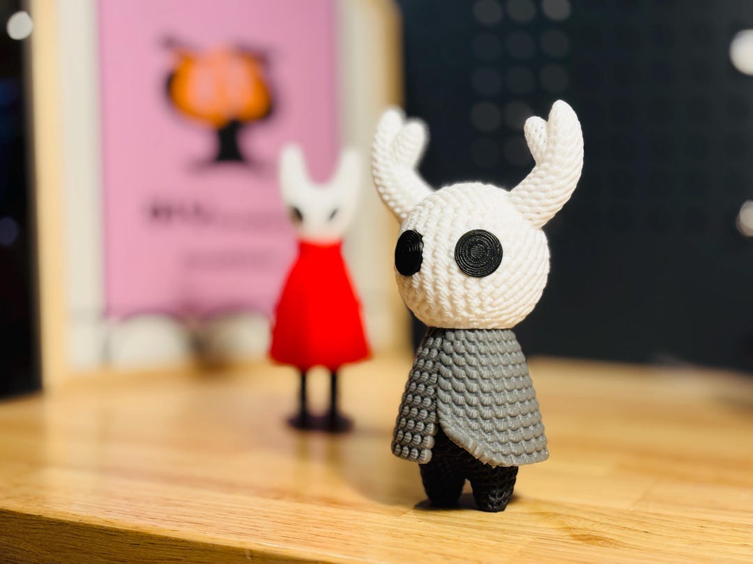 Hollow Knight- Crochet-style 3d-printed Creation - Grub Perfect Gift ...