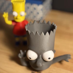 Simpsons-themed Pen Holder Iconic Collectible & Customizable DIY Gift ...