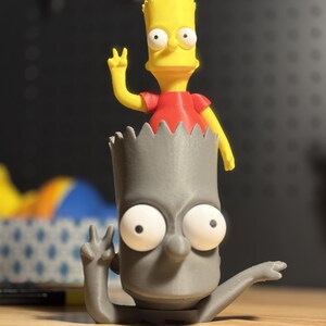 Simpsons-themed Pen Holder Iconic Collectible & Customizable DIY Gift ...