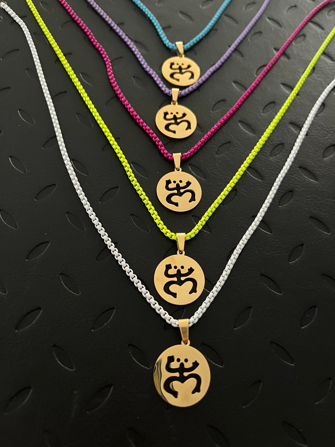 Puerto Rico Coqui Taino Necklace Fun Color Chains Puerto - Etsy