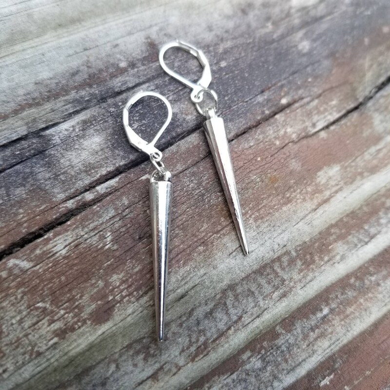 Spike Earrings - Etsy