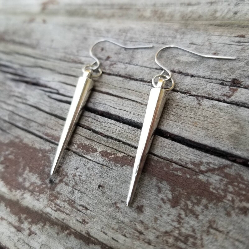 Spike Earrings - Etsy