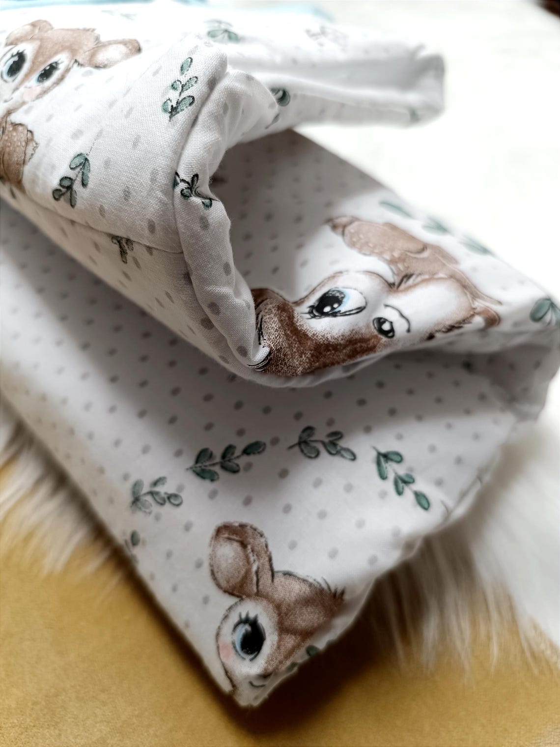 Organic Baby Sleep Sack With Print Doe Size 3-6 Months, Sleep Bag for ...