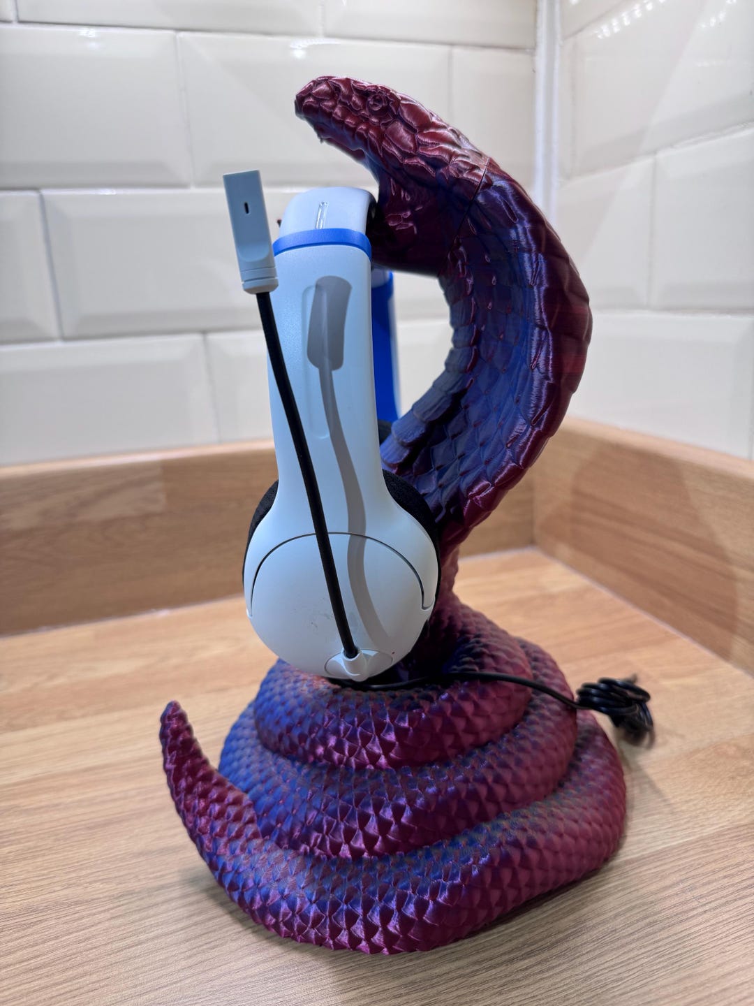 Headphone Holder 3D Printed Headphone Stand Gift for Gamers Unique Gift ...