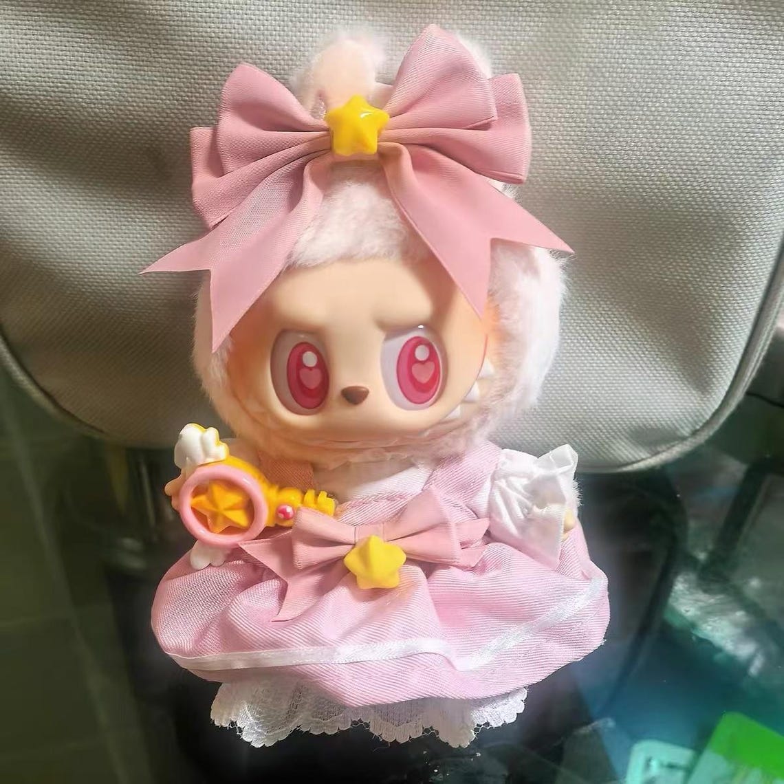 Labubu Clothes Pink Dress - Etsy