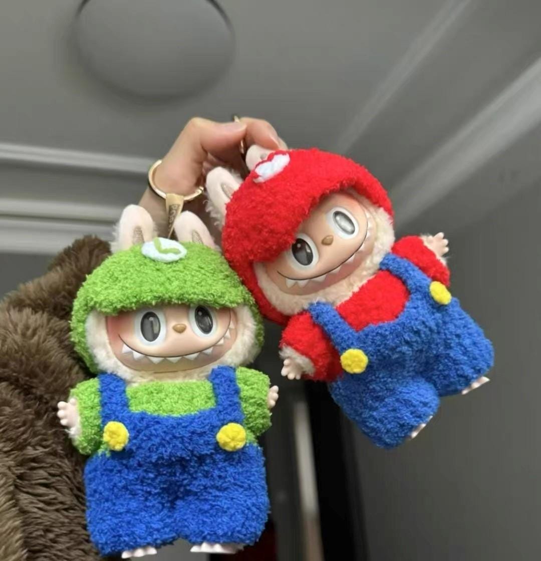 Labubu Clothes Mario Cos - Etsy