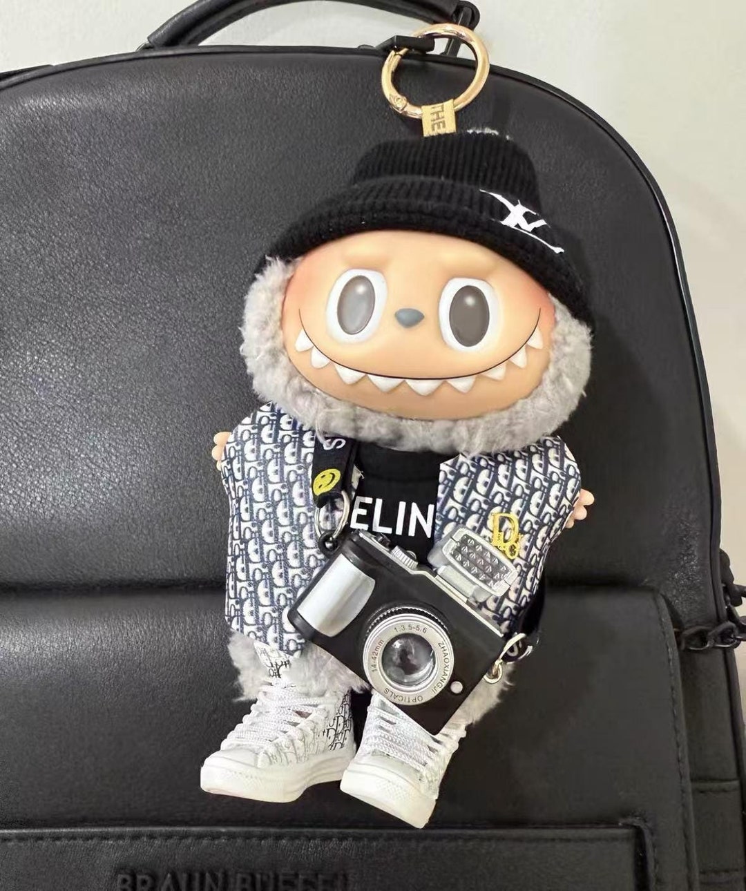 Labubu Clothes Costume Camera Accessories Black Camera Yellow Camera - Etsy